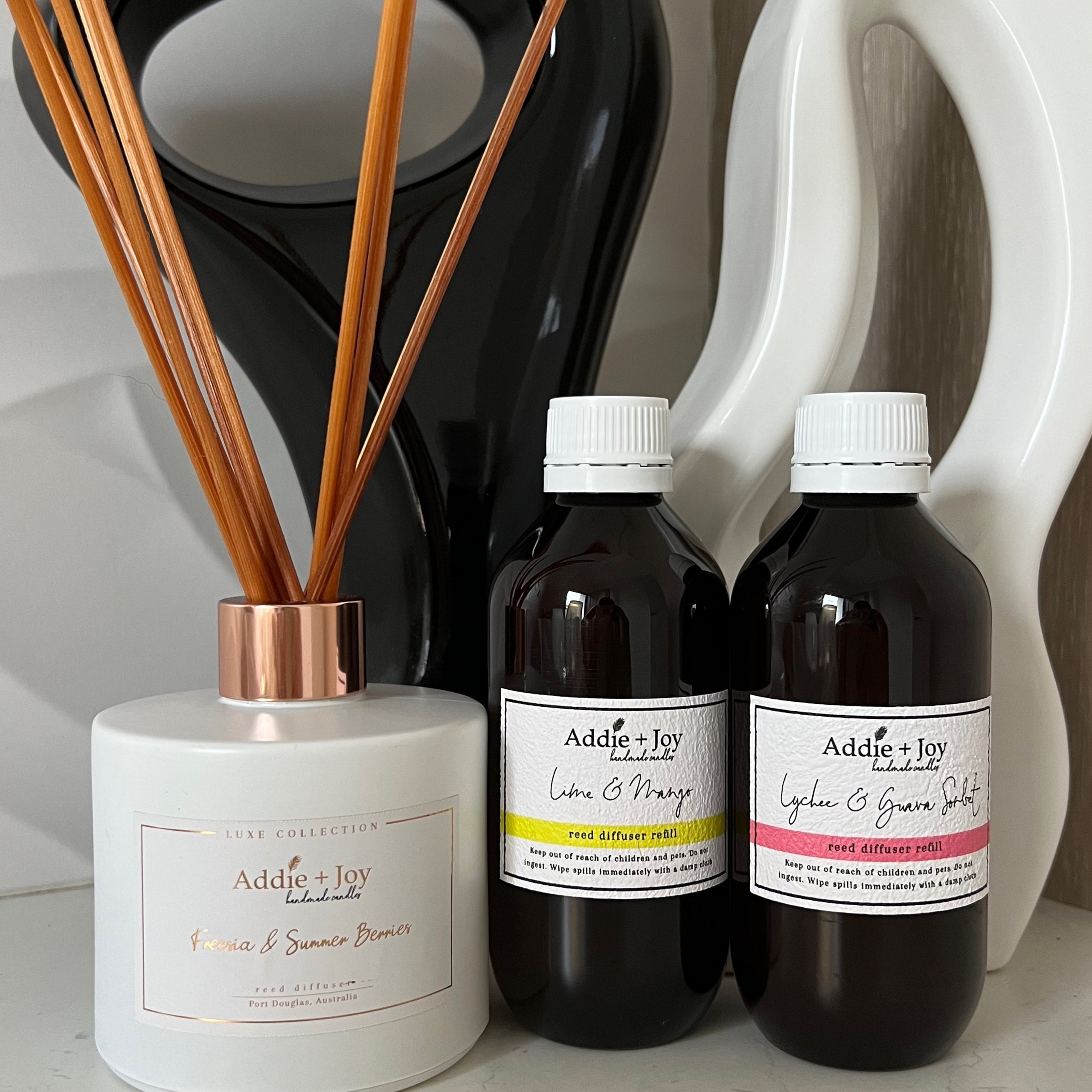 Reed Diffuser Refill | Addie and Joy Handmade Candles